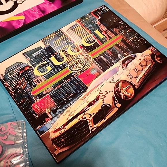 Gucci | Wall Decor | Gucci 8 2x11 Framed Wall Art | Poshmark